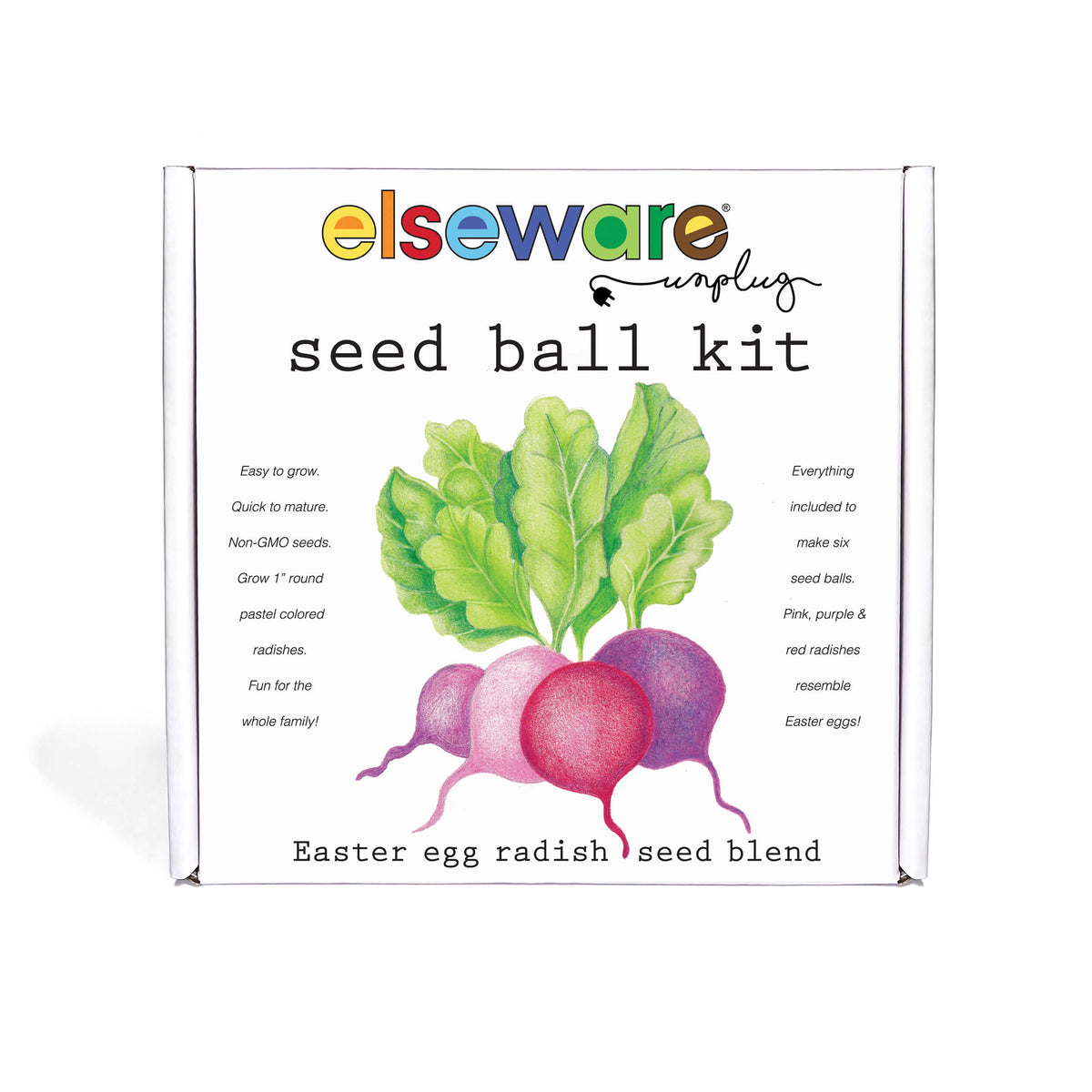 Seed Ball Kit - DIY Easter Egg Radish Seed Blend – elseware unplug