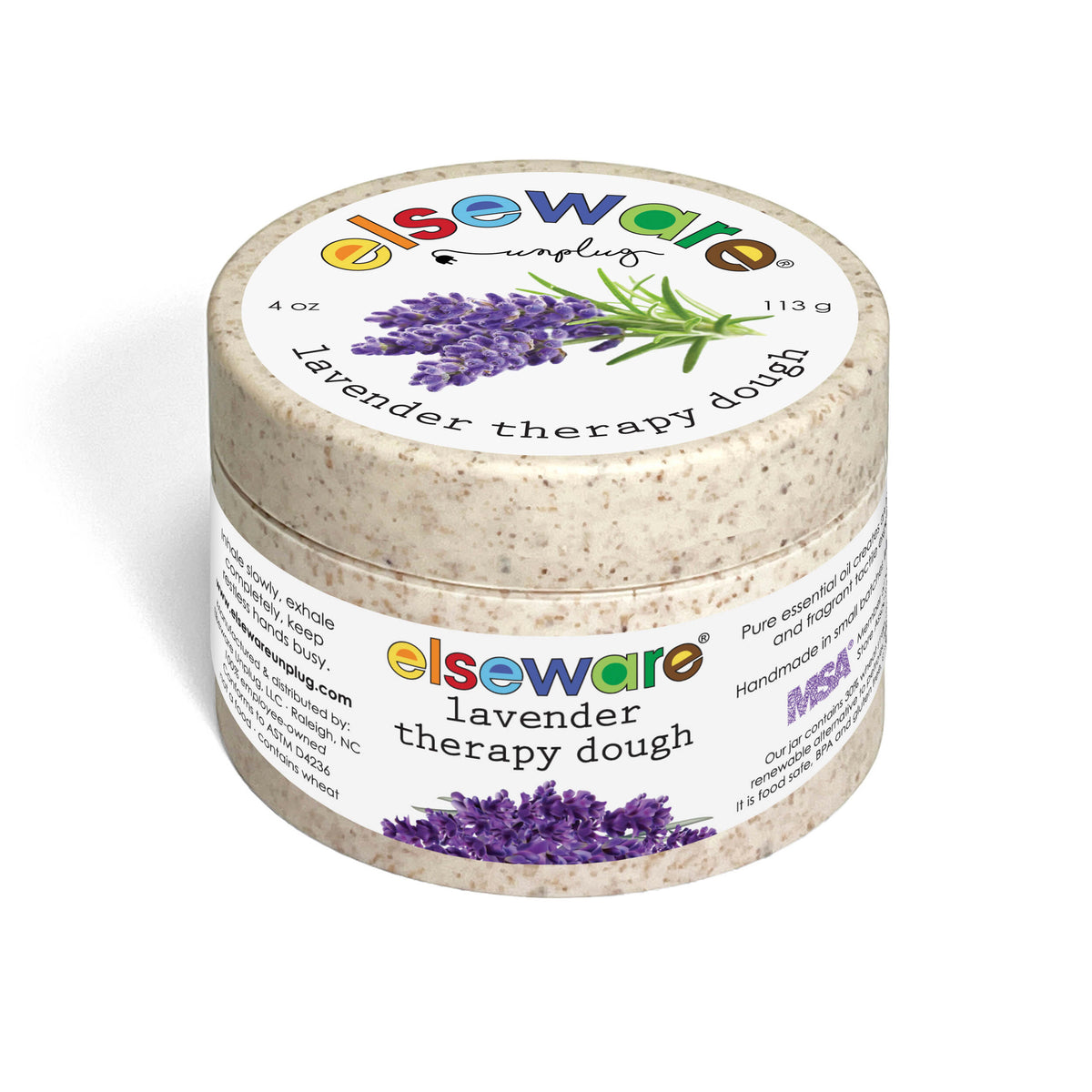 Lavender Therapy Dough - All Natural Stress Relief – elseware unplug